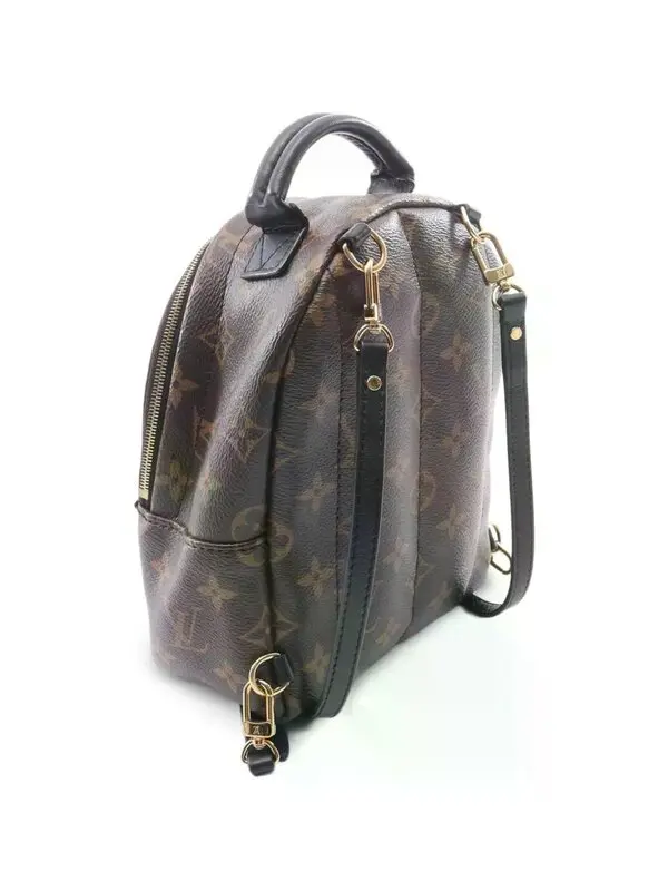 LOUIS VUITTON Monogram Palm Springs Mini Backpack - Brown