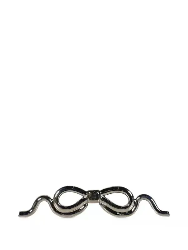 YESCERAMIC Ribbon Incense Holder - Silver