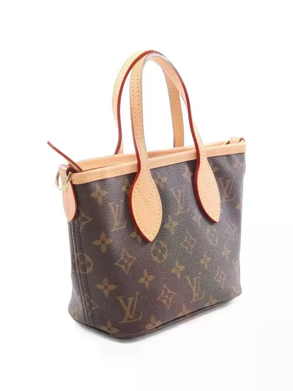 LOUIS VUITTON 2010s Bb Neverfull Monogram Tote Bag - Brown