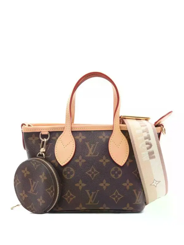 LOUIS VUITTON Bb Neverfull Monogram Tote Bag - Brown