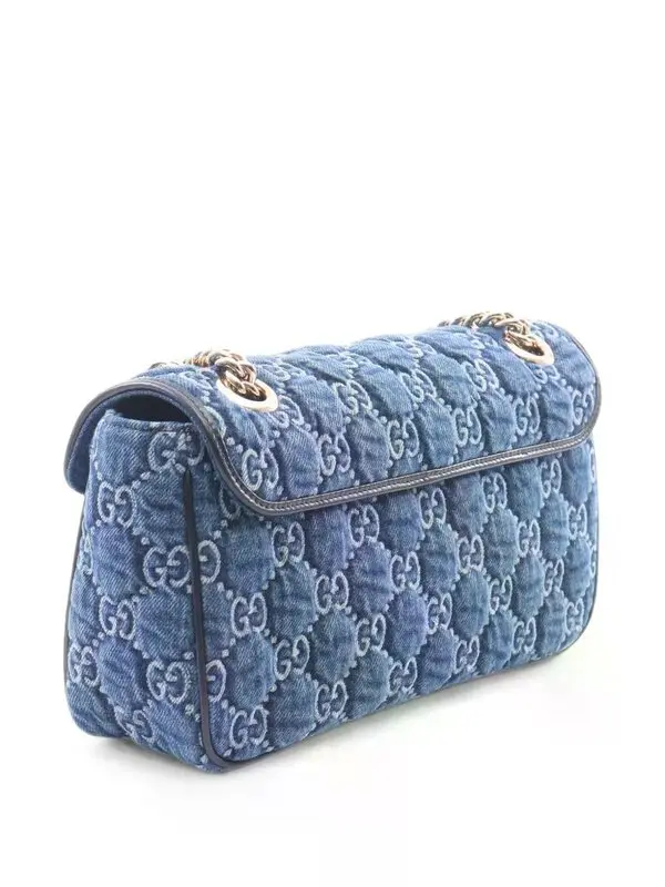 Gucci 2010s Small Gg Marmont Quilted Shoulder Bag