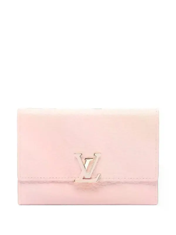 LOUIS VUITTON 2010s Capucines Trifold Wallet