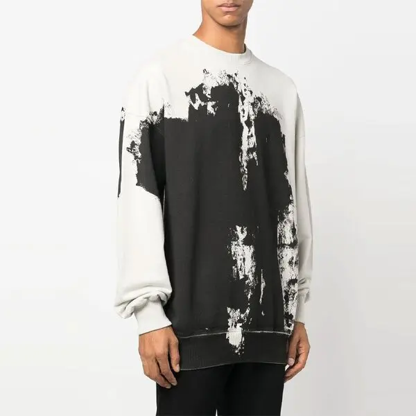A-COLD-WALL* Cotton Relaxed Crewneck Sweatshirt 'black White