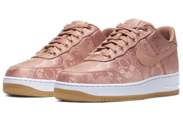 Nike X Clot Air Force 1 Low Premium Rose Gold Silk Special Box