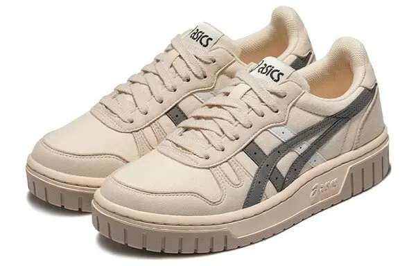 Asics Court Mz 'cream Grey - Cream/gray