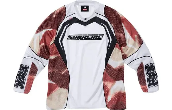 Supreme X Fox Racing Fw23 Week8 Long Sleeve Jersey
