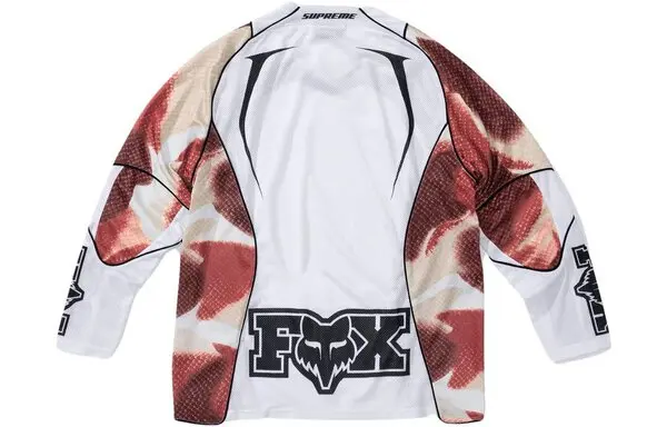 Supreme X Fox Racing Fw23 Week8 Long Sleeve Jersey