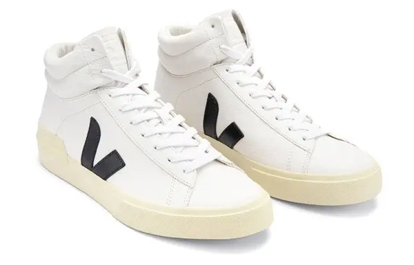 VEJA Minotaur High-top Sneakers - White/black