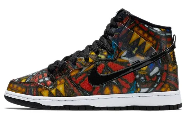 Nike X Concepts Sb Dunk High Stained Glass