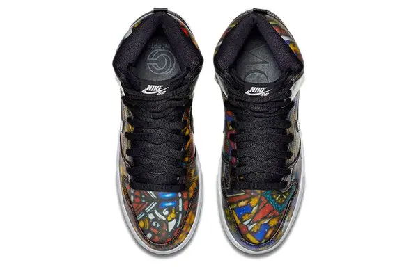 Nike X Concepts Sb Dunk High Stained Glass