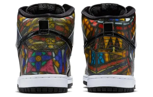 Nike X Concepts Sb Dunk High Stained Glass