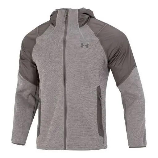 Under Armour Coldgear Swacket Hoodie Jacket - Grey Heather