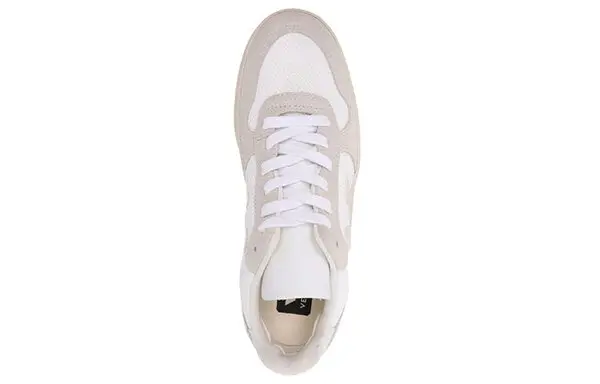 VEJA V-10 Low-top Mesh Sneakers - White/beige