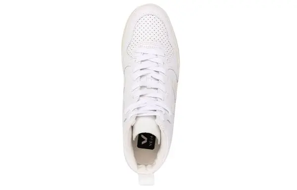 VEJA V-15 Leather High Top Sneakers
