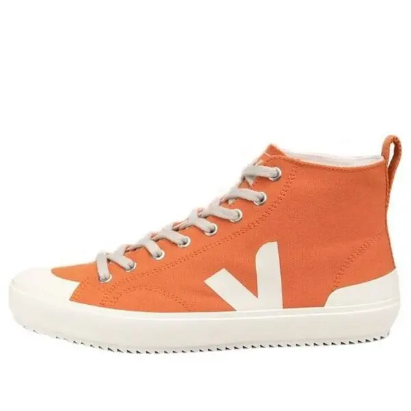 VEJA Nova High-top Sneakers - Orange/white