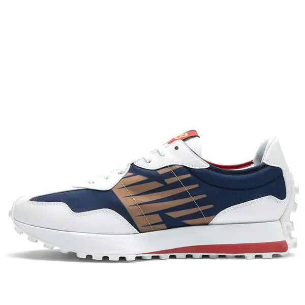 NEW BALANCE 327 X Kiks X Nuttsh Art 'white Red Blue