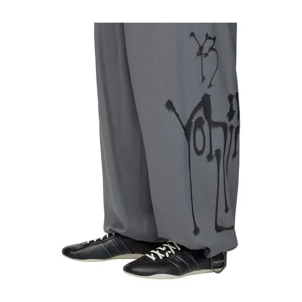 Adidas X Y-3 Chito Graphic Wide Wool Pants Asia Sizing