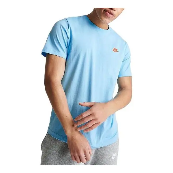 Nike Club T-shirt - Sky Blue