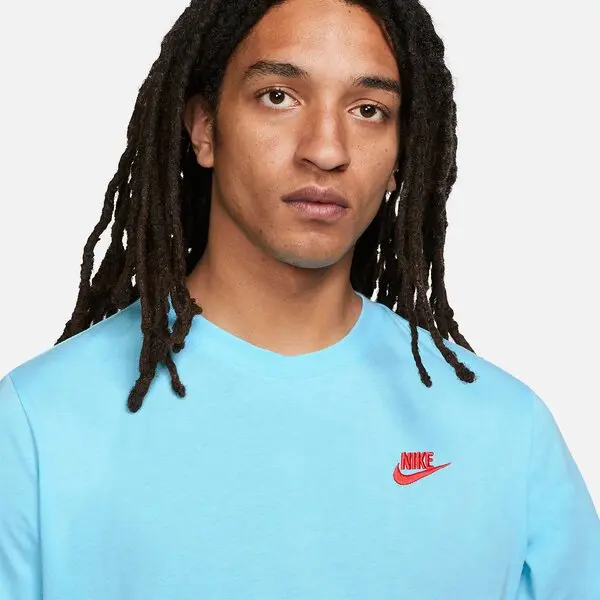 Nike Club T-shirt - Sky Blue
