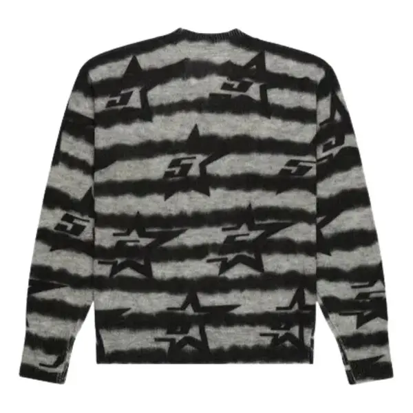 SP5DER 5star Mohair Sweater Sw005fw25blk