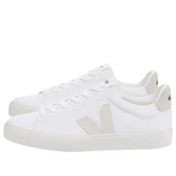 VEJA Campo Canvas Sneakers - White/beige