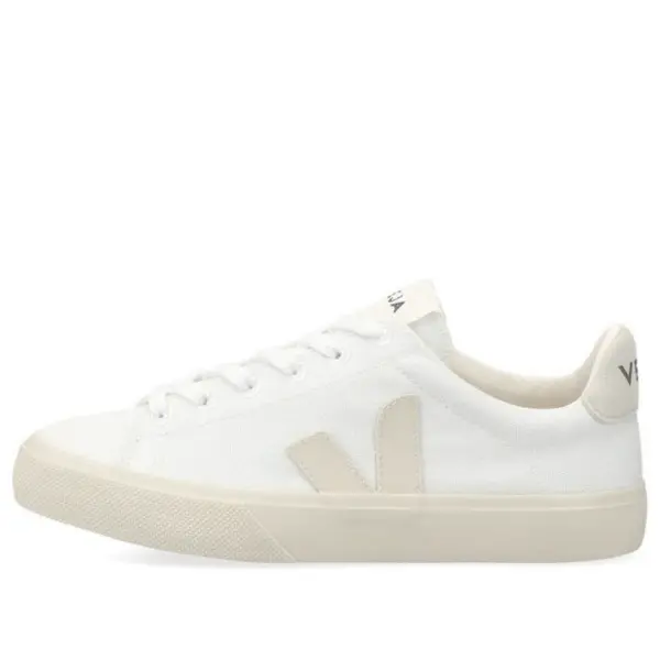 VEJA Campo Canvas Sneakers - White/beige