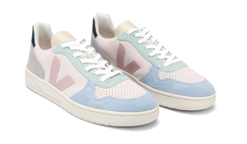 VEJA V-10 Sneakers - Multicolor/natural/babe