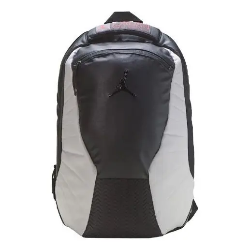 JORDAN 12 Retro Backpack 'black - Black/white