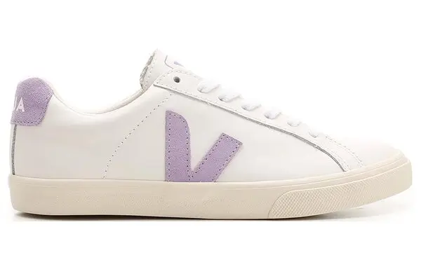 VEJA Esplar Lace-up Sneakers - White/purple