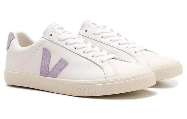 VEJA Esplar Lace-up Sneakers - White/purple