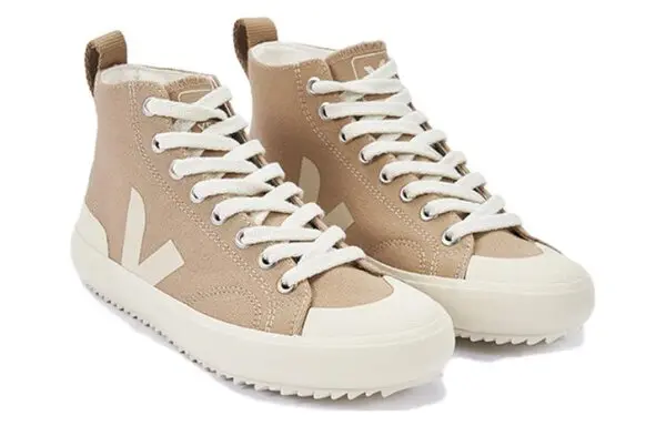VEJA Nova High-top Sneakers - Beige/white