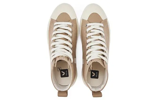 VEJA Nova High-top Sneakers - Beige/white