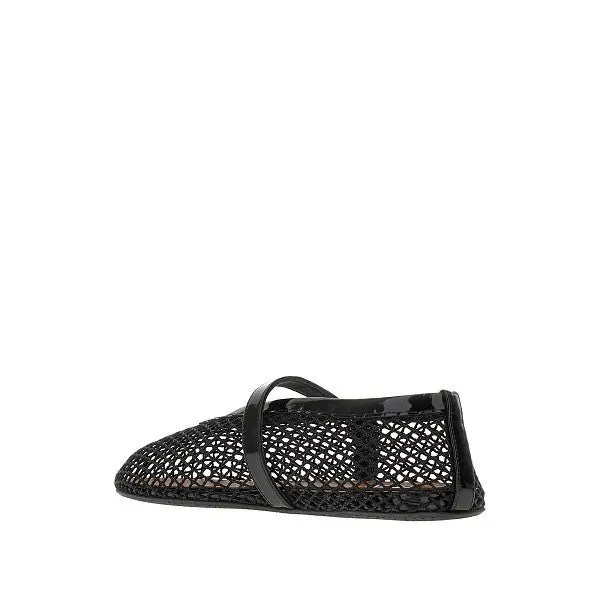 Alaïa Fishnet Ballerina Flats