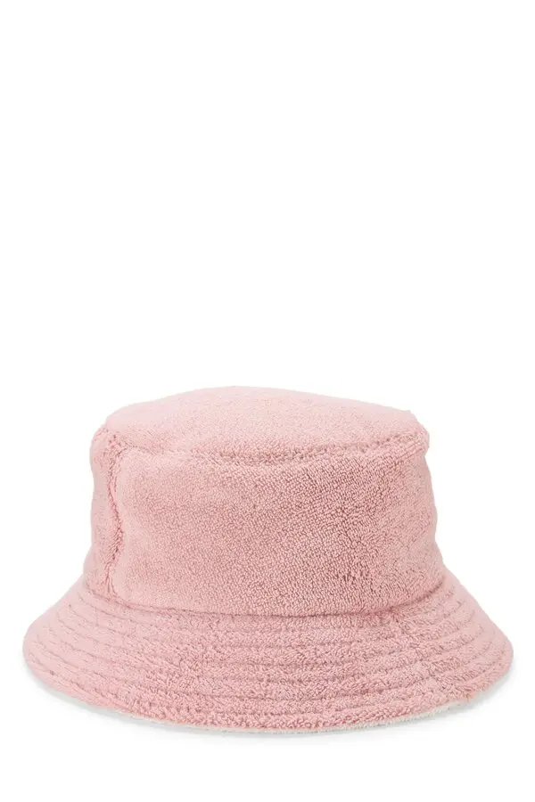 Chanel Terry Cloth Bucket Hat