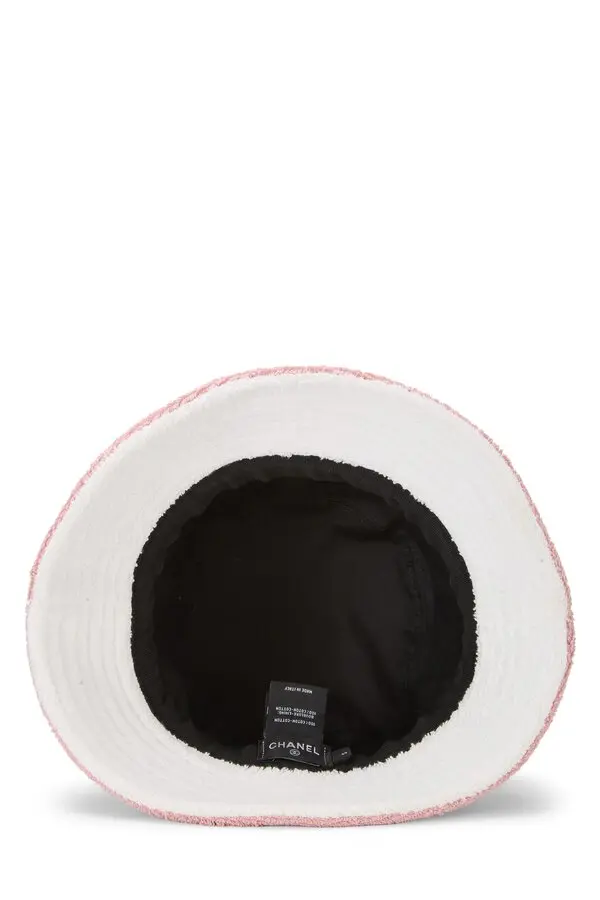 Chanel Terry Cloth Bucket Hat