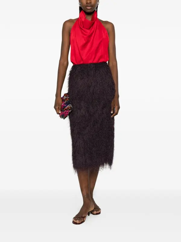 Dries Van Noten Midi Skirt