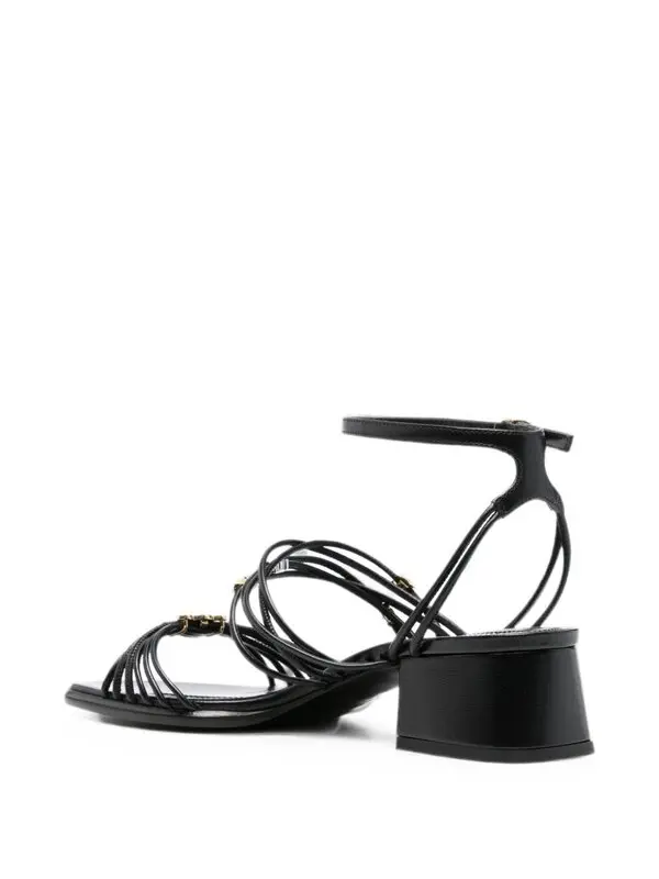 Celine Triomphe Leather Sandals