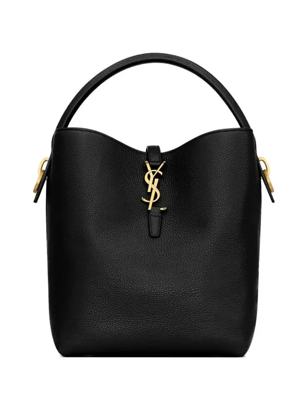 Saint Laurent Le 37 Medium Leather Bucket Bag