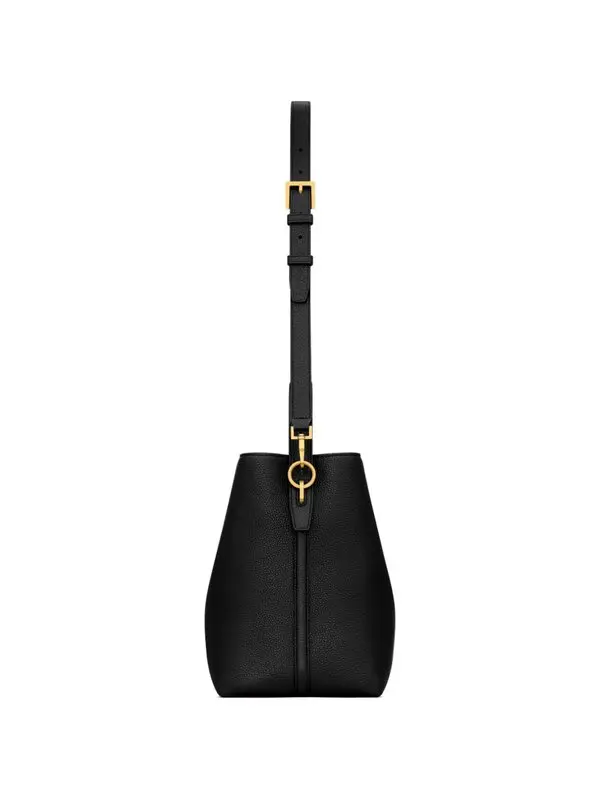 Saint Laurent Le 37 Medium Leather Bucket Bag