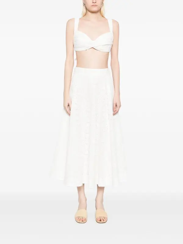 Zimmermann Crush Cotton Bralette