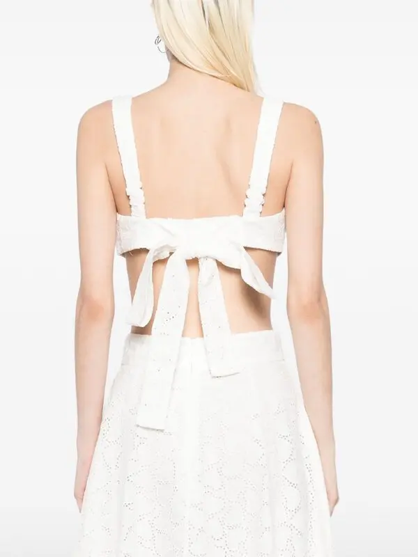 Zimmermann Crush Cotton Bralette