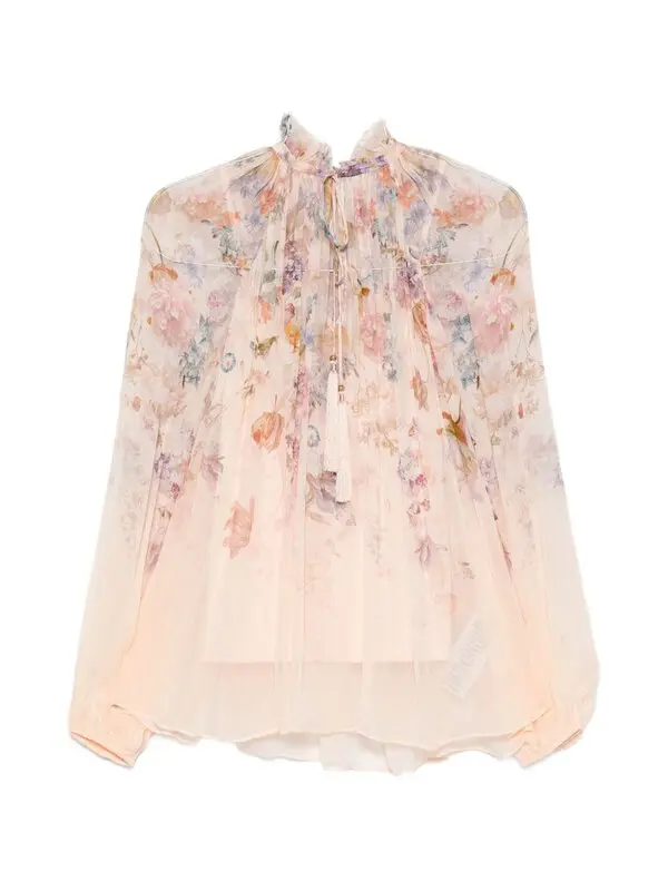 Zimmermann Valiant Printed Blouse