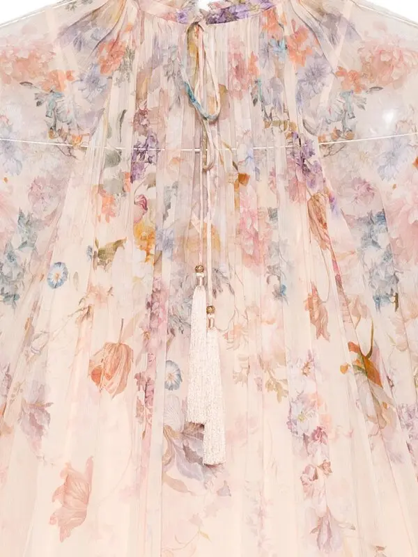 Zimmermann Valiant Printed Blouse
