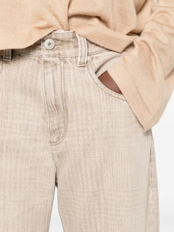 Brunello Cucinelli Cropped Denim Jeans