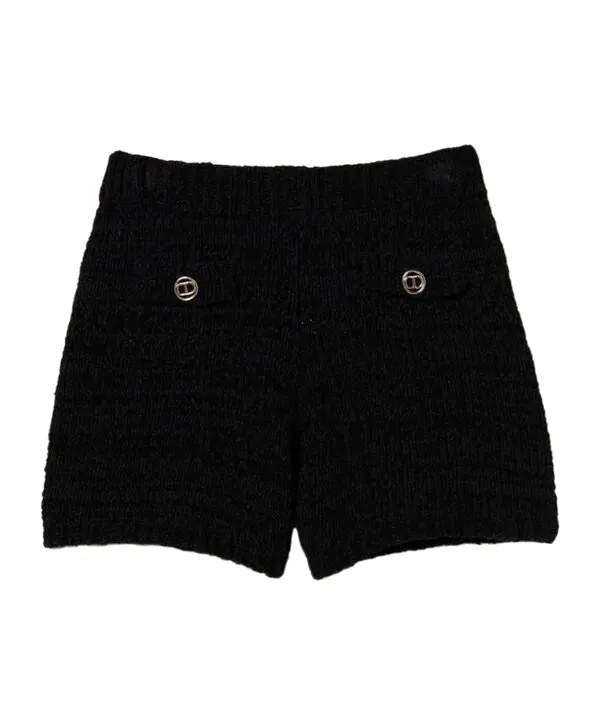 TWINSET Oval T Knit Shorts