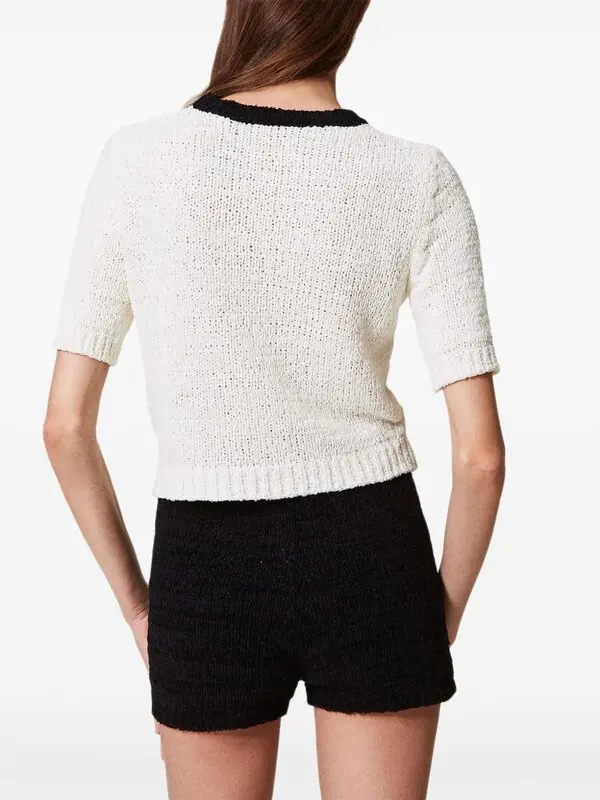 TWINSET Oval T Knit Shorts