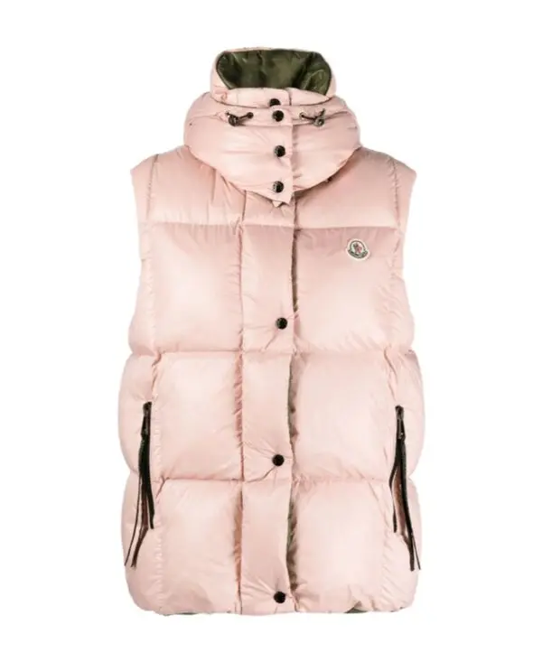 Moncler Luzule Down Gilet - Pink