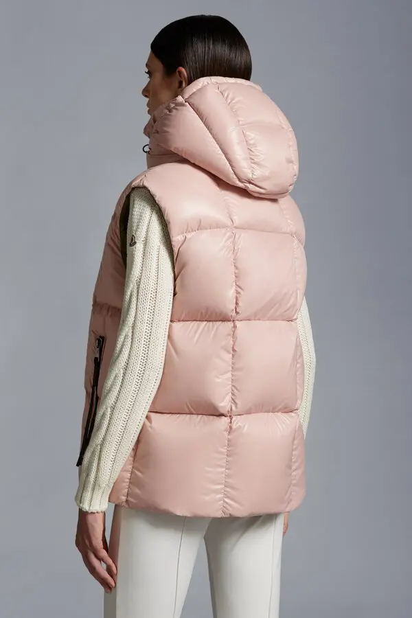 Moncler Luzule Down Gilet - Pink