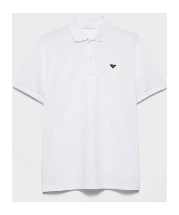 Prada Piqué Polo Shirt