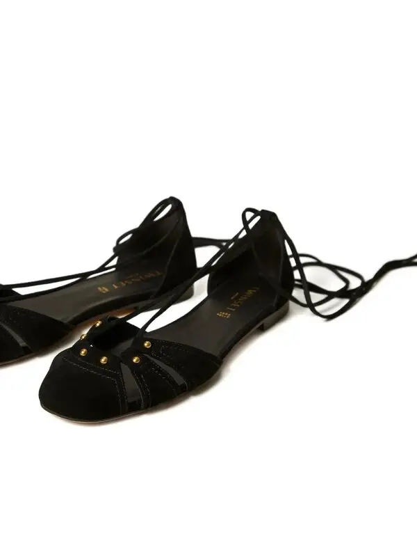 TWINSET Leather Mules